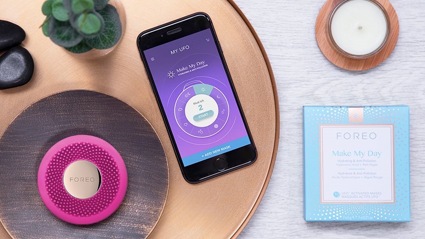 FOREO UFO mini – nový, a tak príjemný spôsob aplikácie pleťovej masky ...