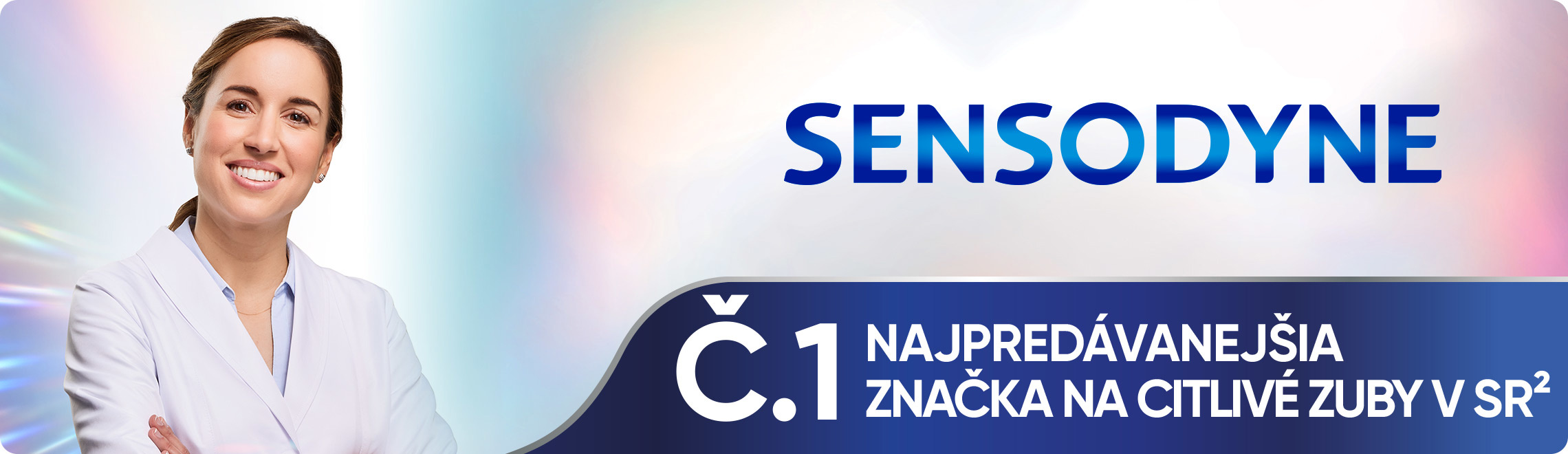 Vyskúšajte najpokročilejšiu bieliacu technológiu značky Sensodyne ...