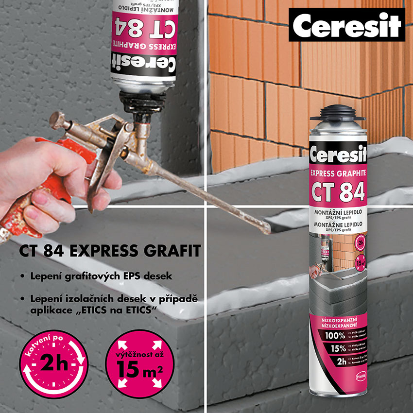 Ceresit CT 84 Express a CT 88: Polyuretánové lepidlá novej generácie | Alza.sk