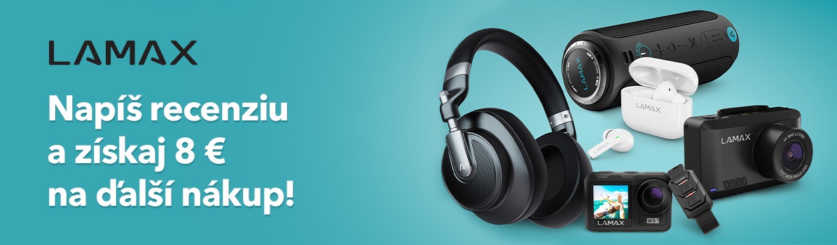 LAMAX: napíšte recenziu a získajte poukaz na ďalší nákup | Alza.sk
