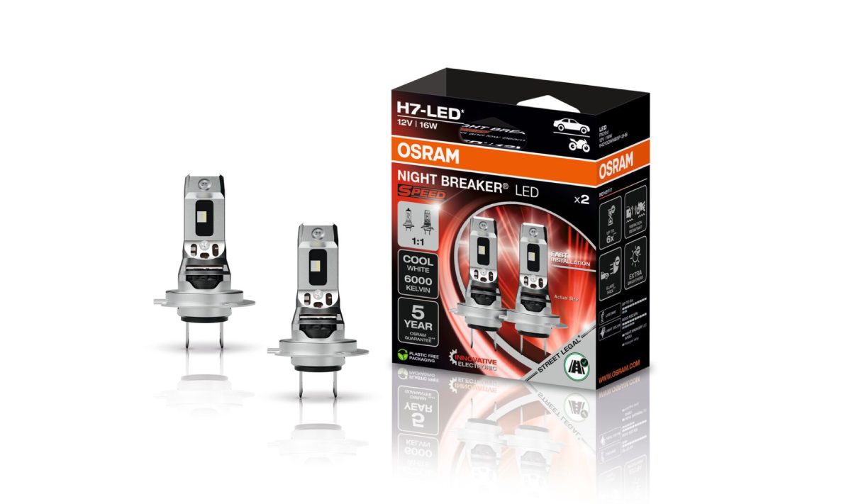 OSRAM NIGHT BREAKER LED SPEED H7: legálne LED riešenie pre vaše auto ...