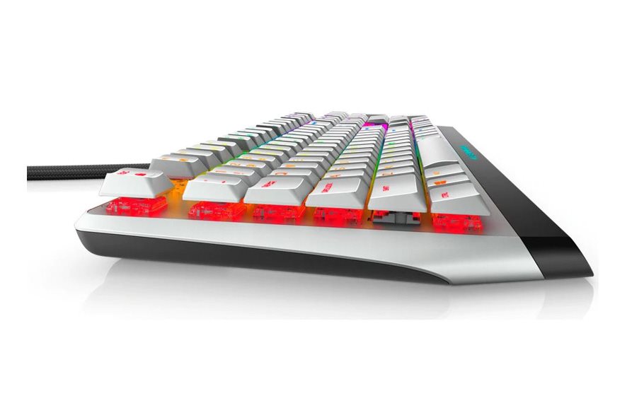 Dell Alienware Low-profile RGB Mechanical Gaming Keyboard AW510K Lunar ...