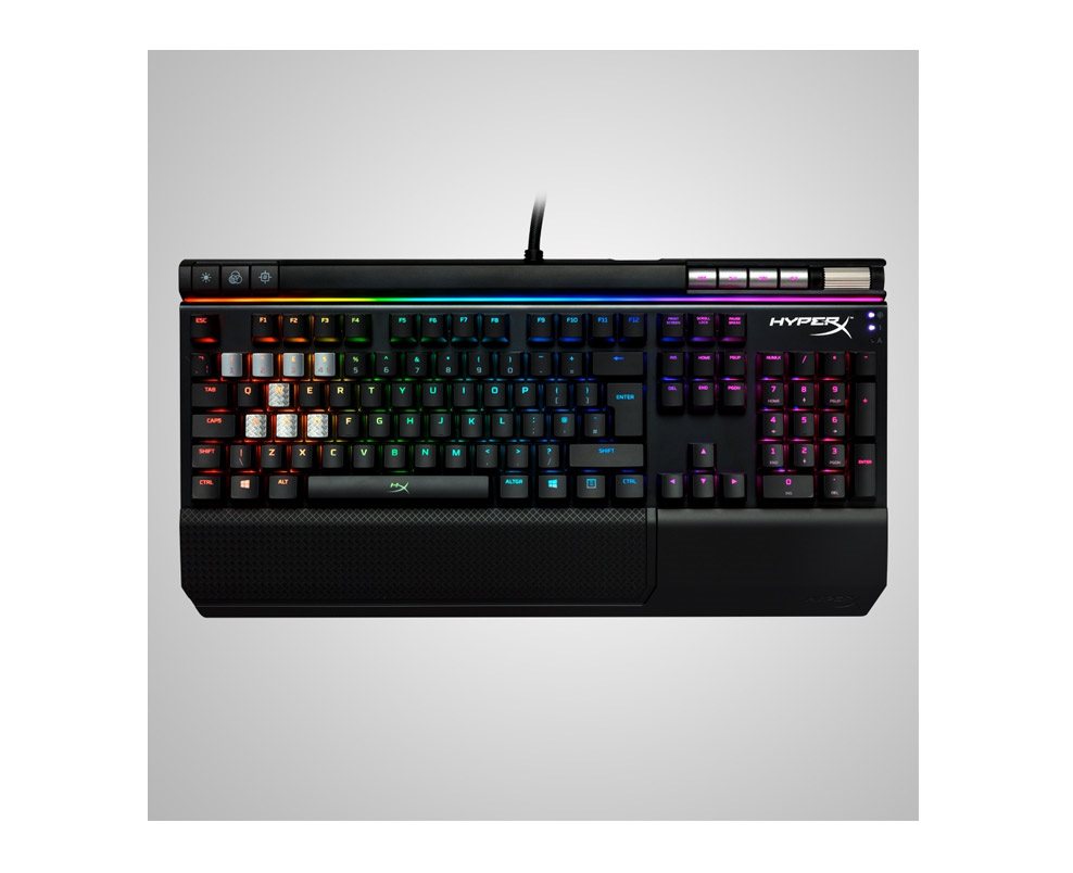 HyperX Alloy Elite RGB Red Mechanical Gaming Keyboard US - Herná ...