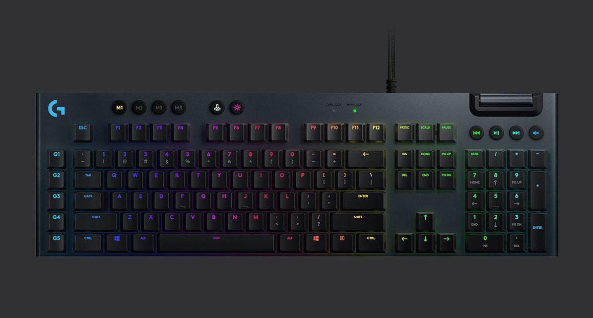 Logitech G815 LIGHTSYNC GL Tactile - Herná klávesnica | Alza.sk