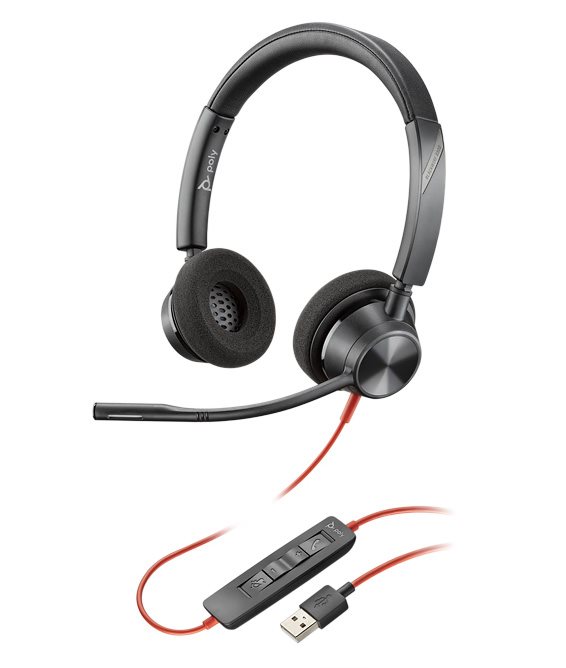 Poly BLACKWIRE 3320 Microsoft - Slúchadlá | Alza.sk
