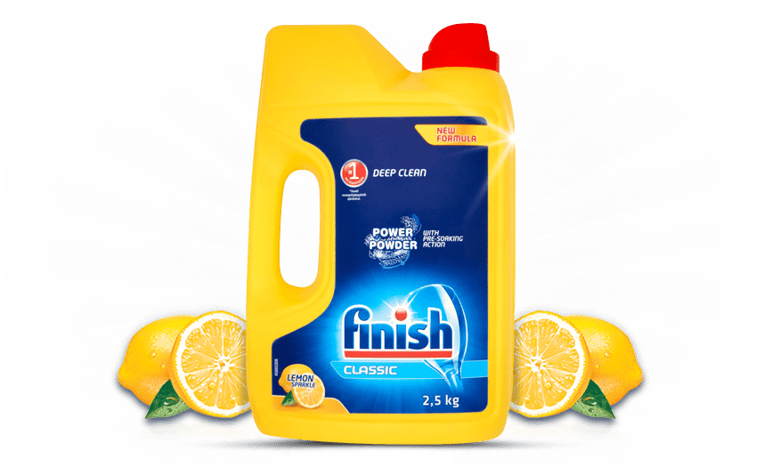 FINISH PowerPowder Citrón 2,5 kg - Prášok do umývačky | Alza.sk