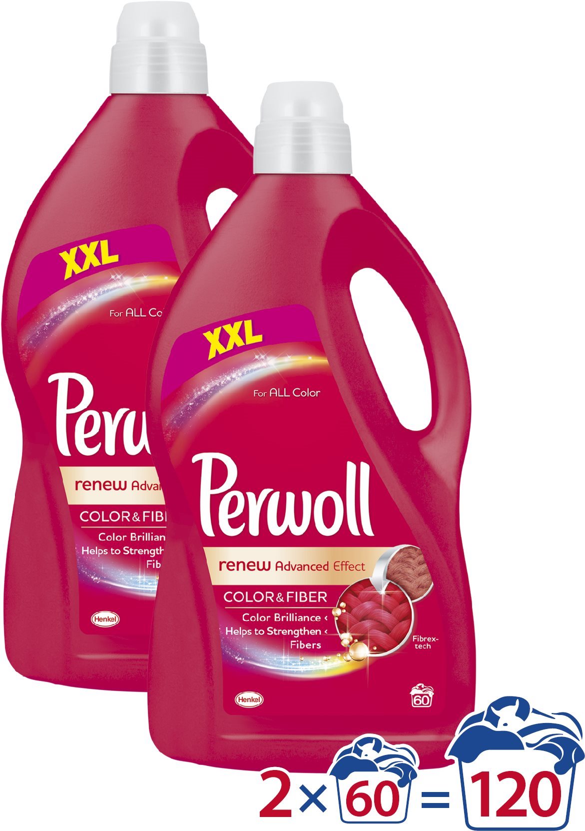PERWOLL Color & Fiber 3,6 l (60 praní) - Prací gél | Alza.sk
