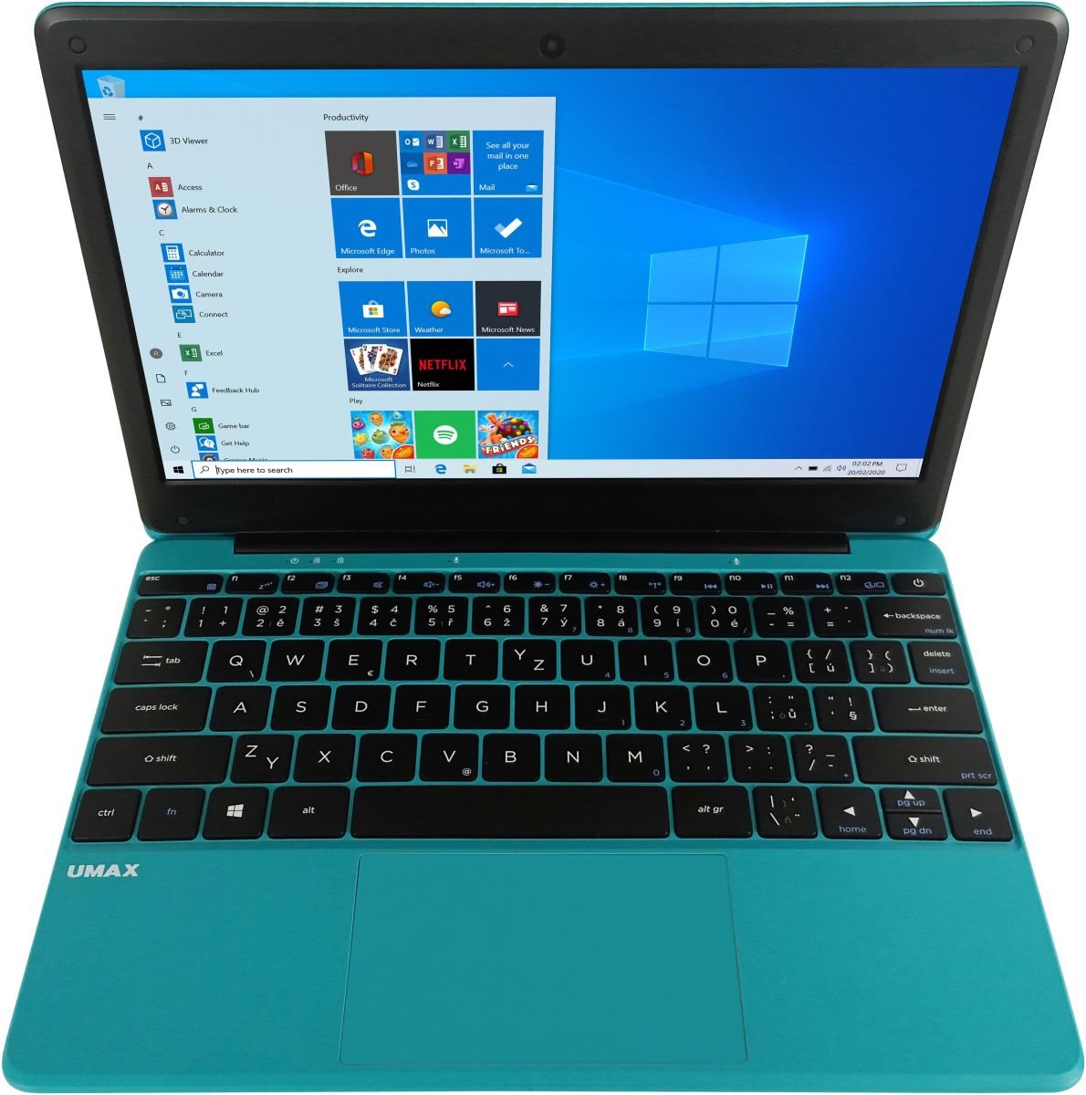 Umax VisionBook 12Wr Turquoise - Notebook | Alza.sk