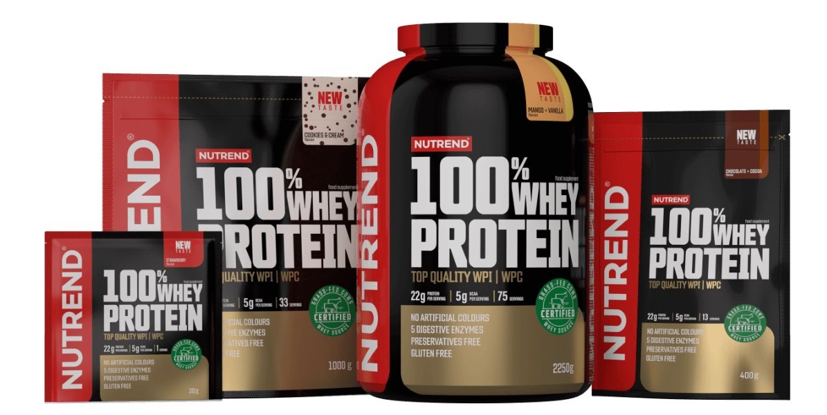 Nutrend 100 % Whey Proteín, 2250 g - Proteín | Alza.sk