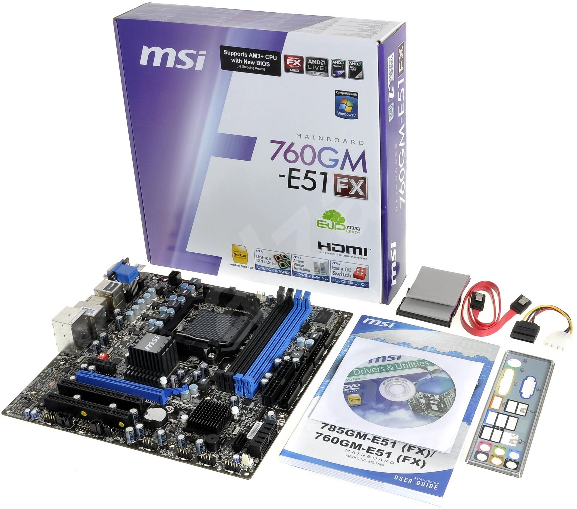 MSI 760GM-E51 (FX) - Základná doska | Alza.sk