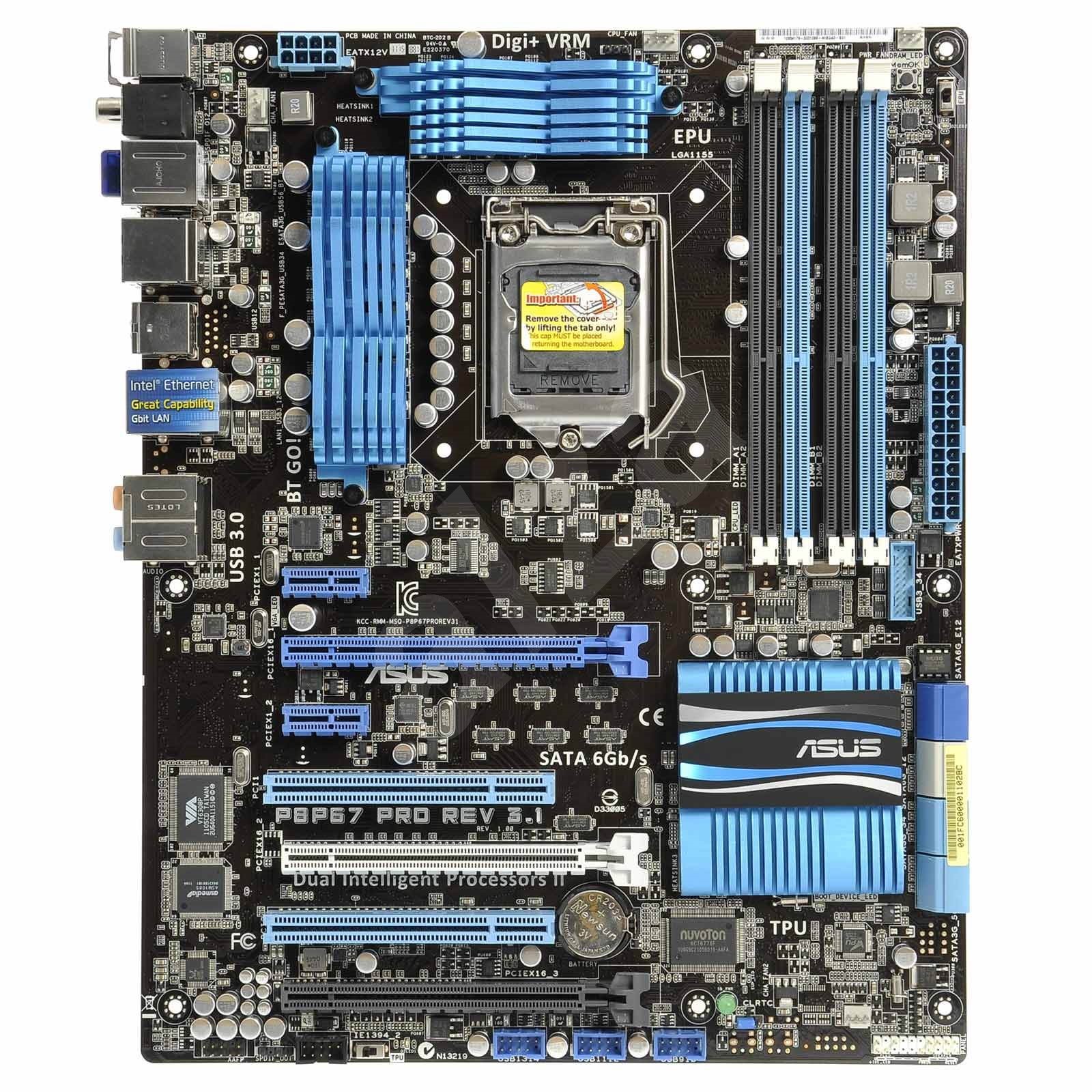 ASUS P8P67 PRO (rev 3.1) - Základní deska | Alza.sk