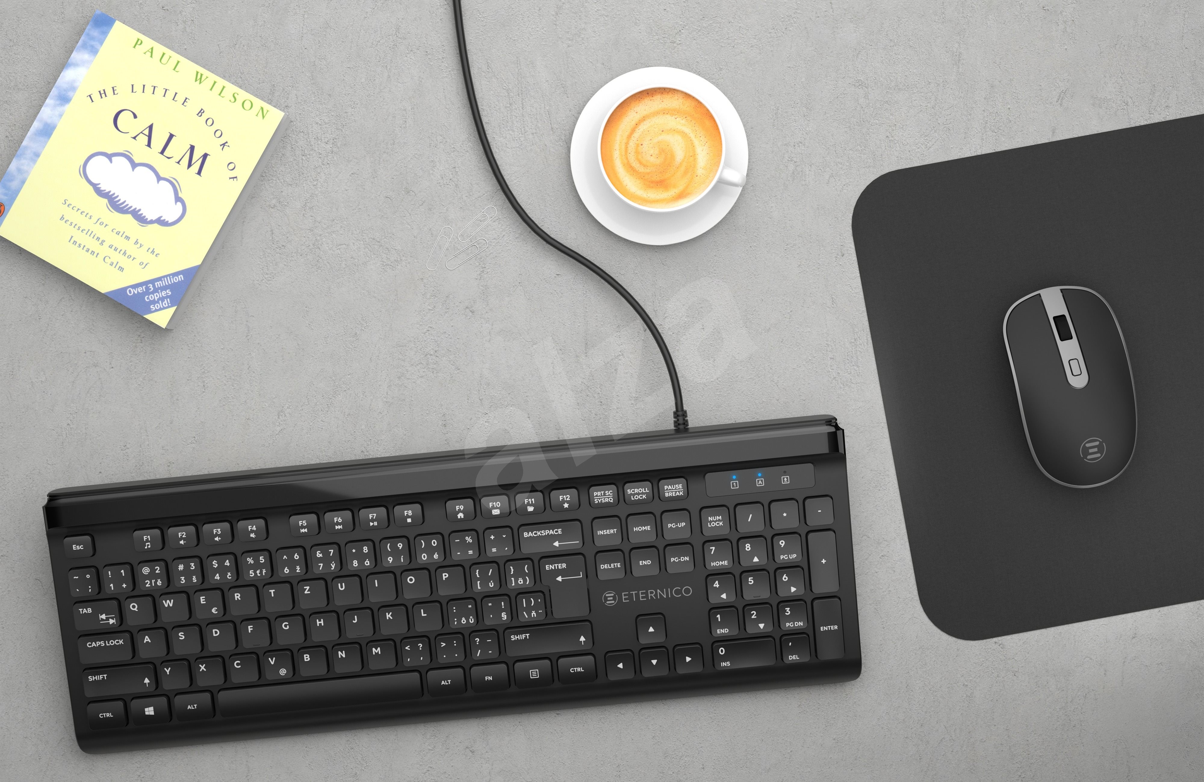 Eternico Home Keyboard Wired KD2020 čierna – CZ/SK za 10,90 ...