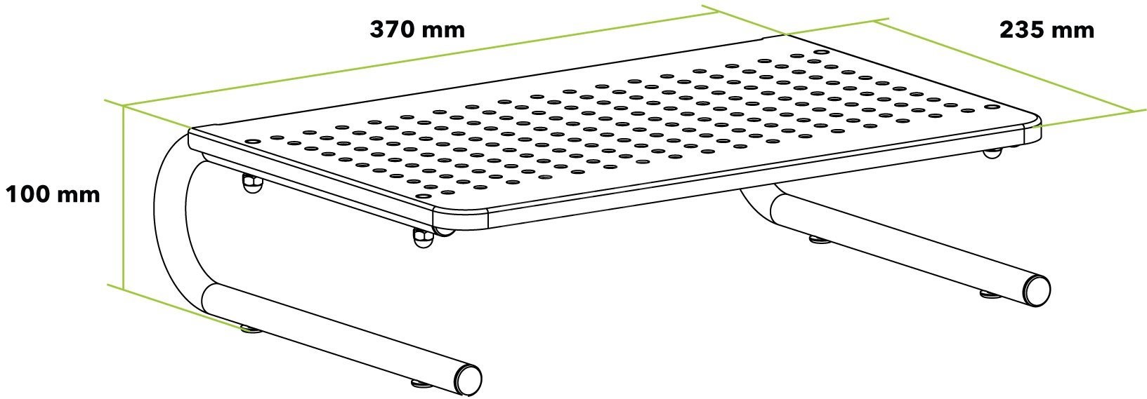 AlzaErgo Riser ER100 - Podstavec pod monitor | Alza.sk