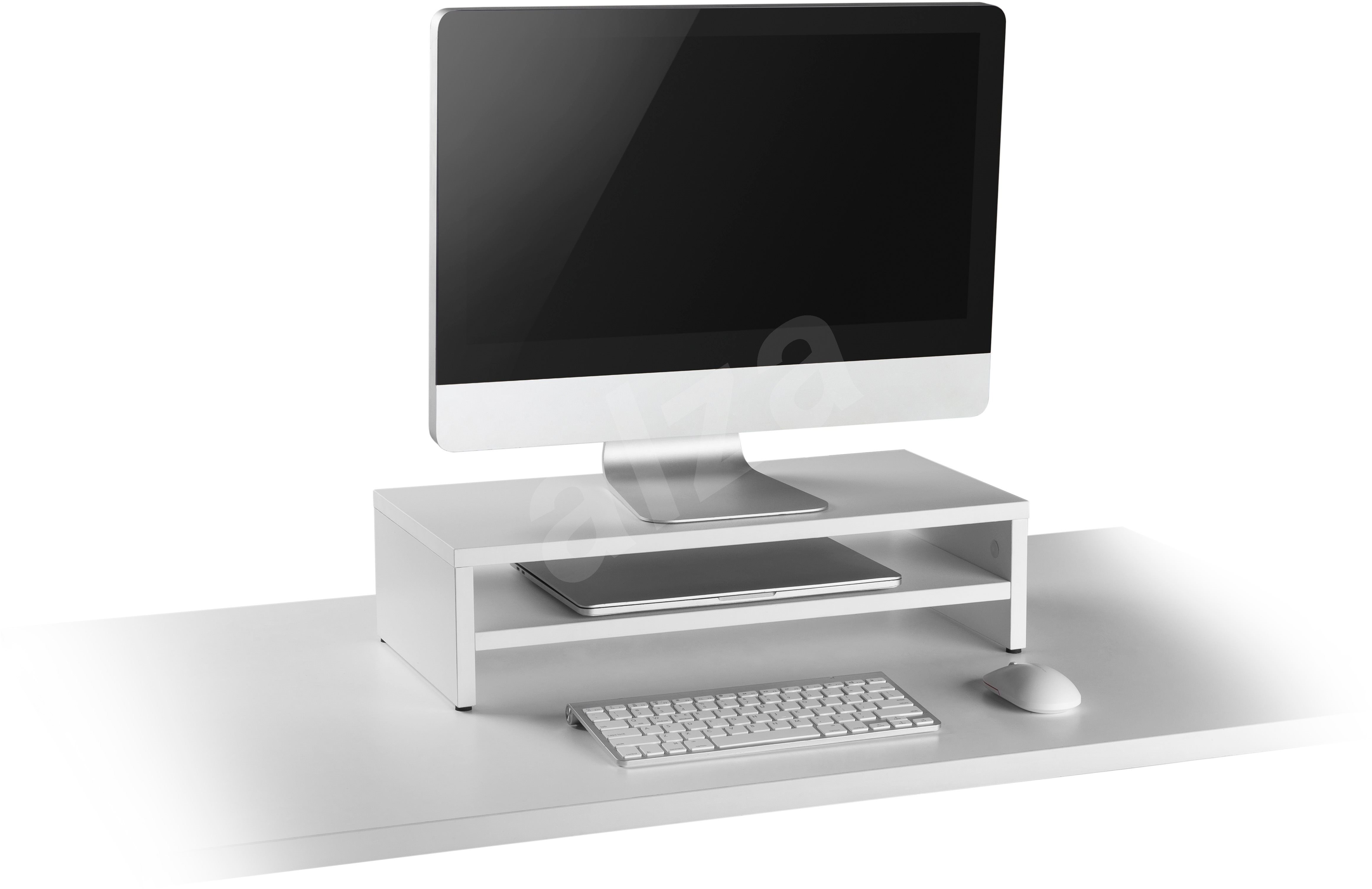 AlzaErgo Riser ER160WW biely - Podstavec pod monitor | Alza.sk