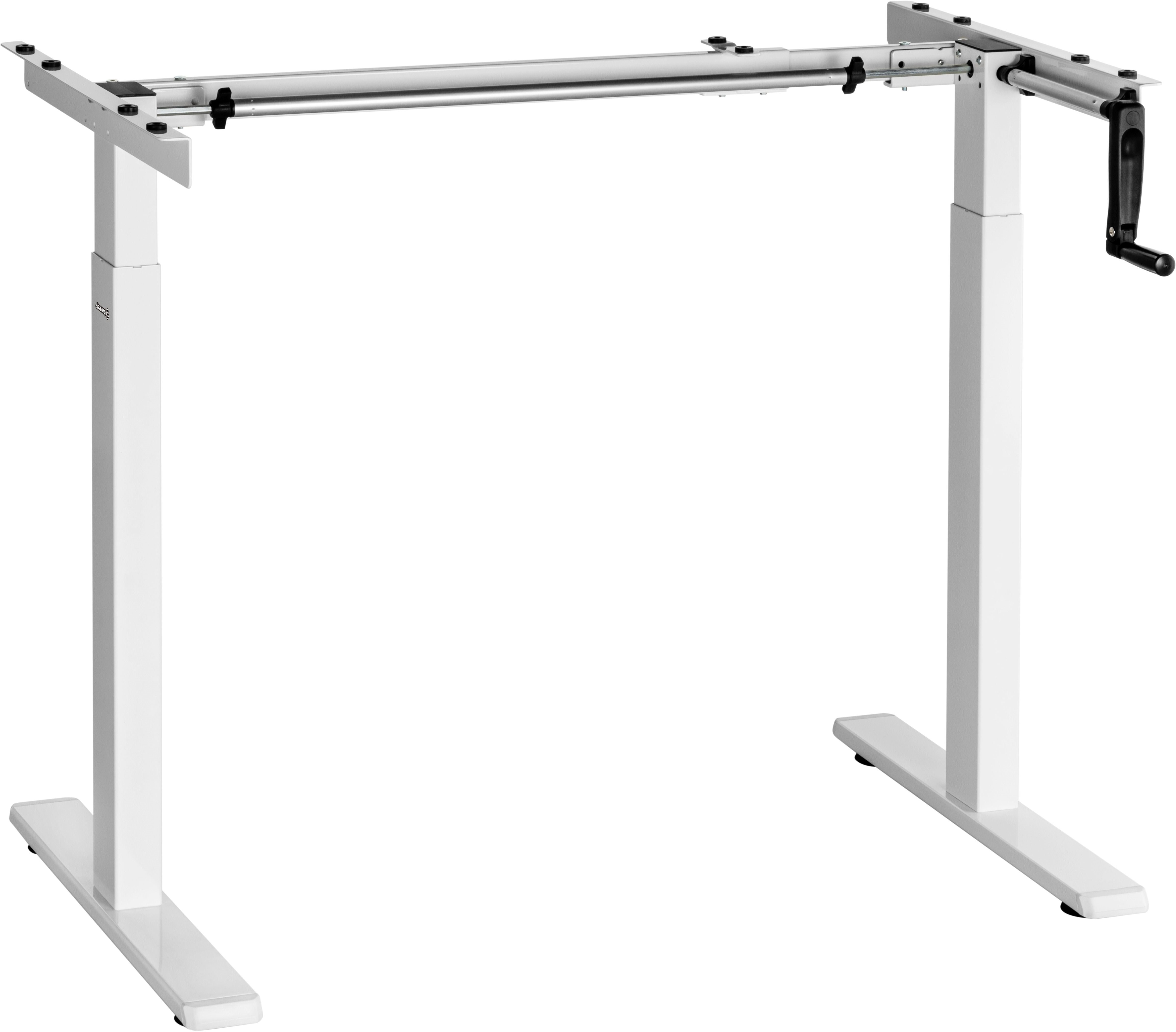 AlzaErgo Table ET3 Essential biely za 208,90 € - Výškovo nastaviteľný ...