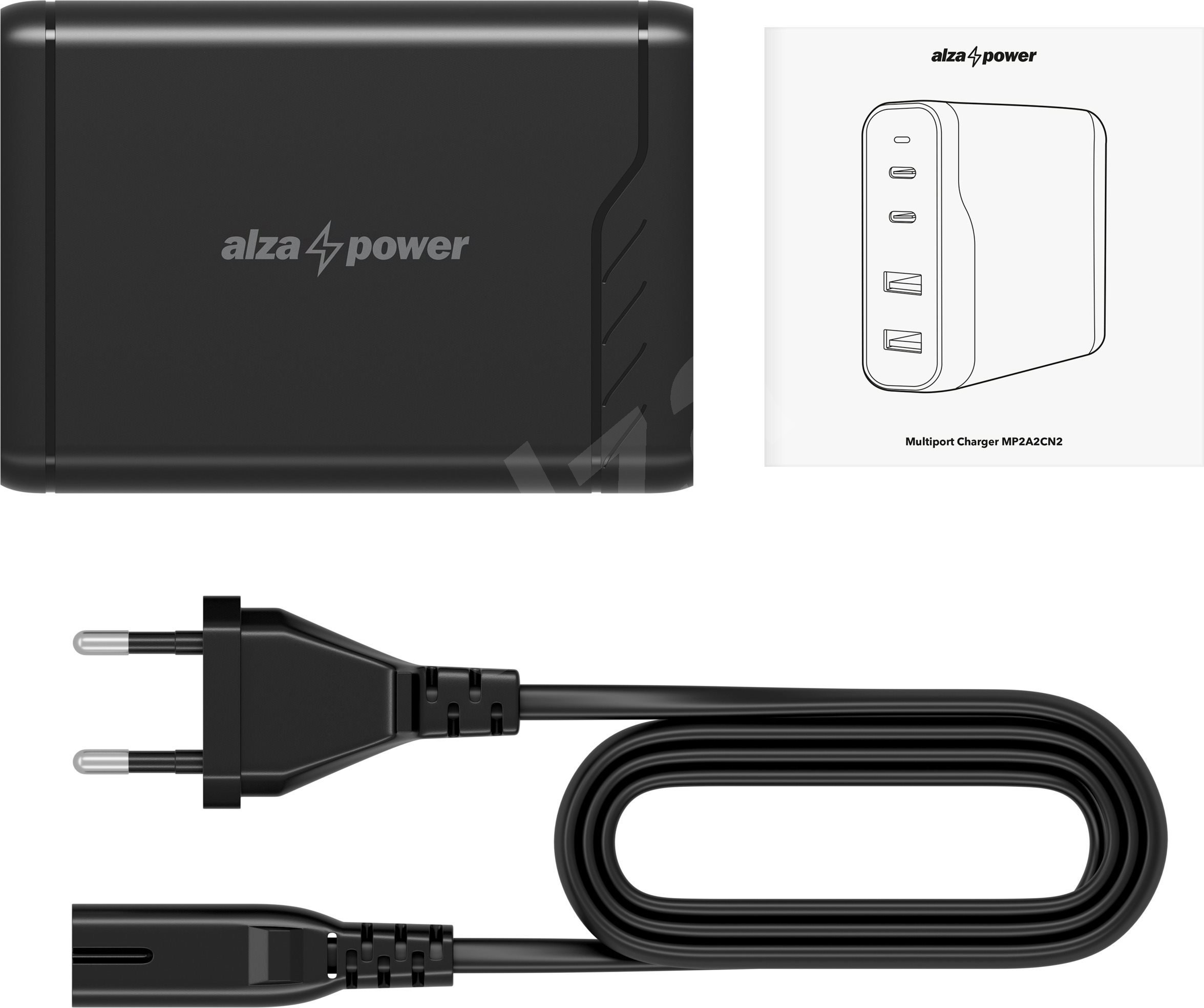 AlzaPower M300 Multi Charge Power Delivery 100 W čierna za 63,90 ...