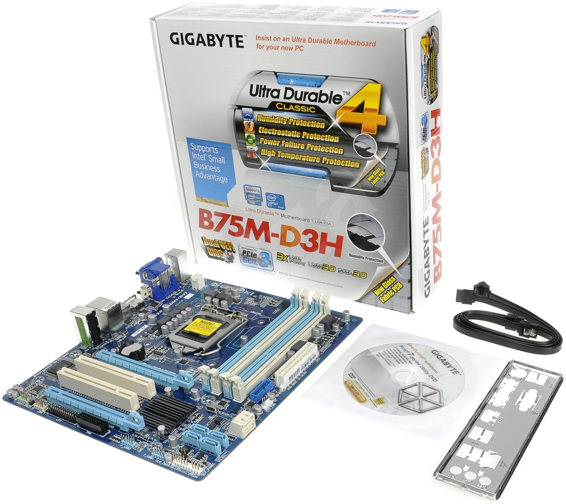 GIGABYTE B75M-D3H - Základná doska | Alza.sk