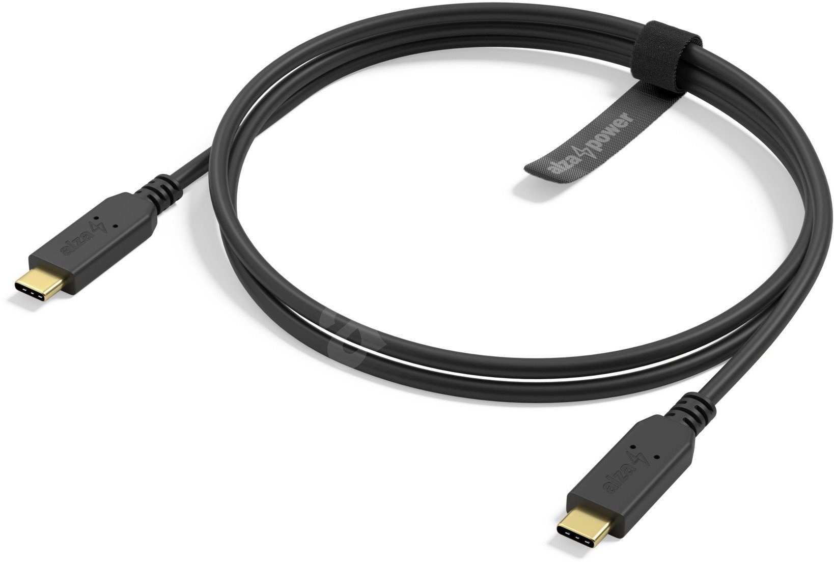 AlzaPower Core USB-C/USB-C 3.2 Gen 1, 5 A, 100 W, 0,5 m čierny od 7,43 ...