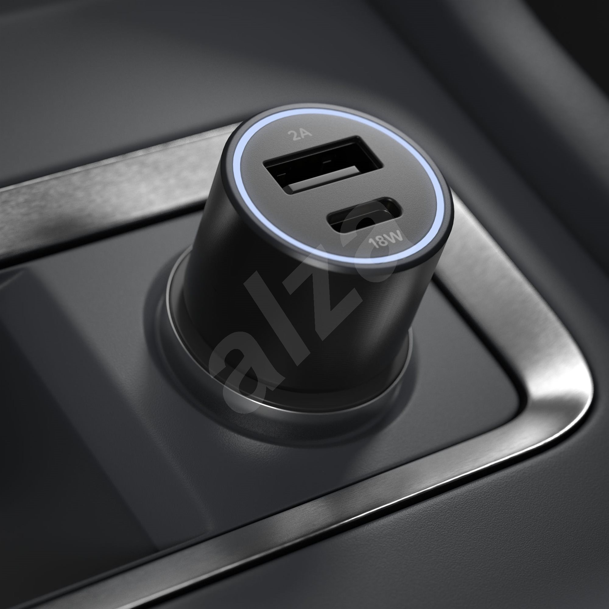 AlzaPower Car Charger P520 Power Delivery čierna od 6,88 € - Nabíjačka ...