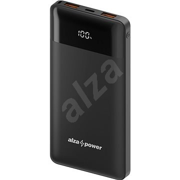 AlzaPower Parade 10000 mAh Power Delivery (22,5 W) čierna od 22,42 ...