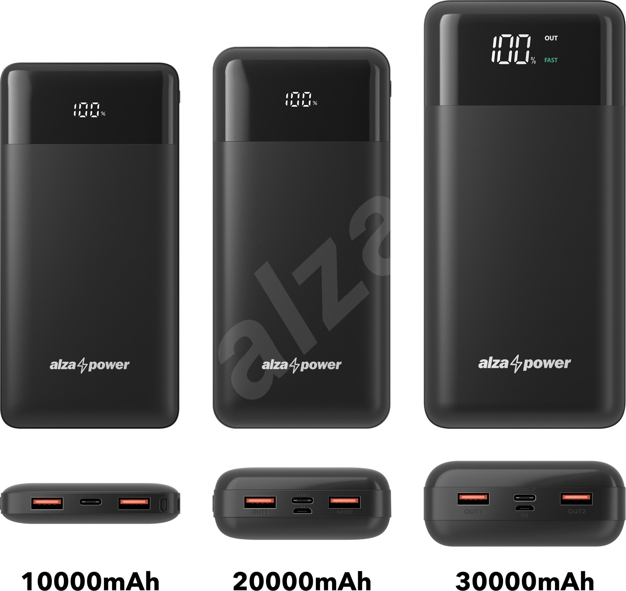 AlzaPower Parade 20000 mAh Power Delivery (22,5 W) čierna od 34,49 ...