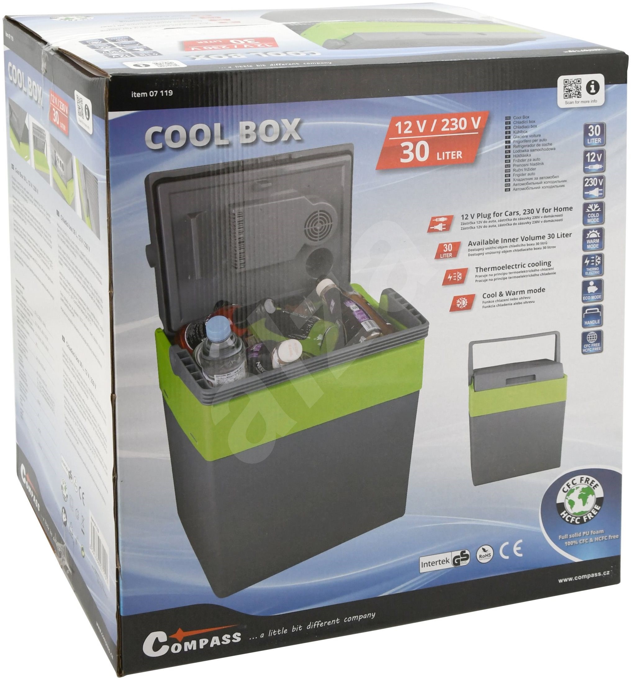 Chladiaci box 30 l 230 V/12 V A++ - Autochladnička | Alza.sk