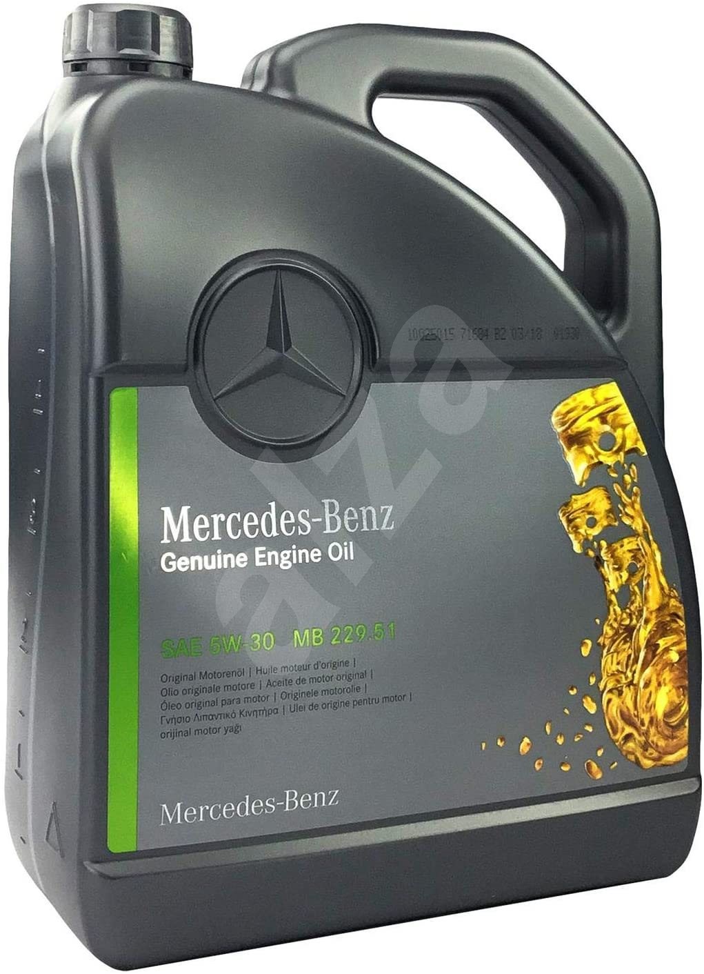 Mercedes-Benz MB 229.51 5W-30; 5 L - Motorový olej | Alza.sk