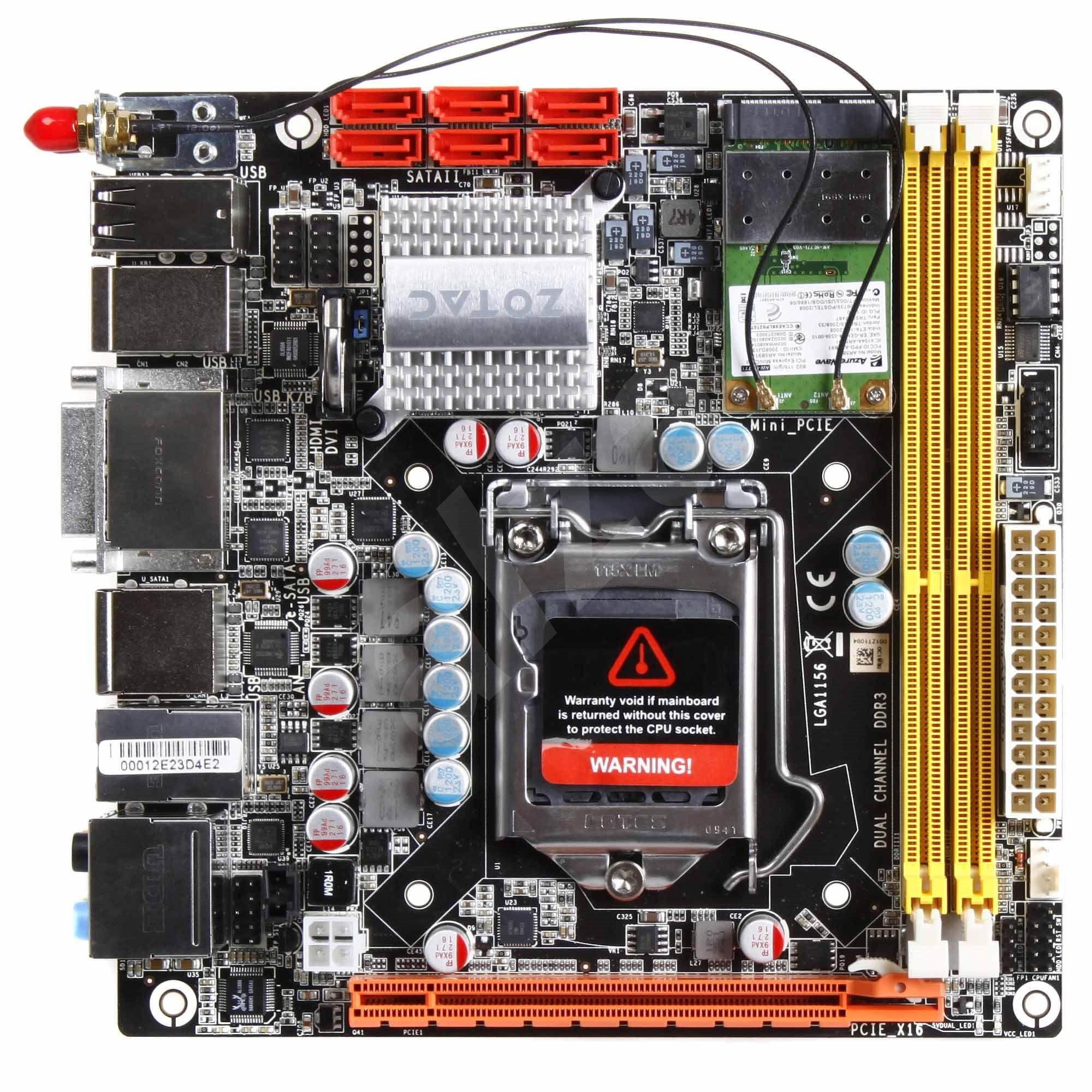 ZOTAC H55-ITX WiFi - Základná doska | Alza.sk