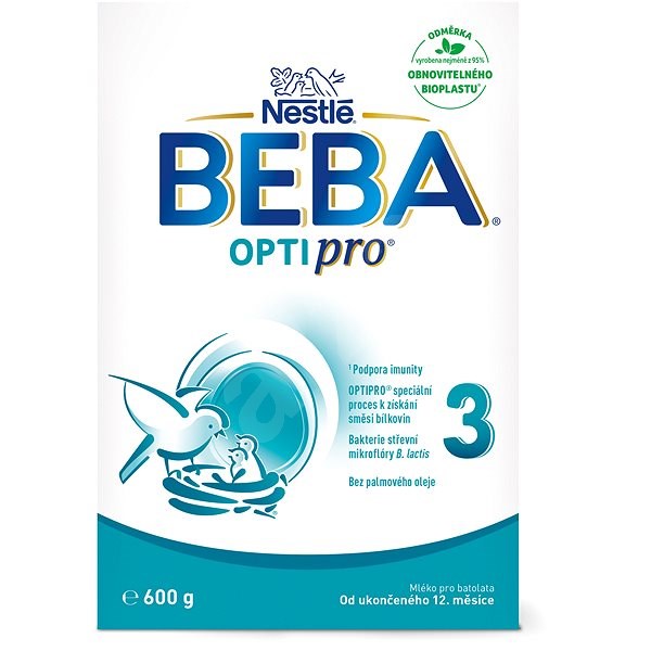 NESTLÉ BEBA OPTIPRO 3 600 g - Dojčenské mlieko | Alza.sk