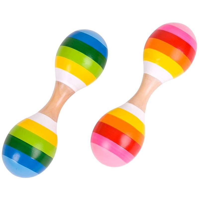 Spojené drevené rumba gule - Hudobná hračka | Alza.sk