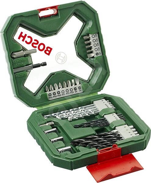 Bosch 34-dielna súprava vrtákov a skrutkovacích bitov X-line Classic - Sada vrtákov | Alza.sk