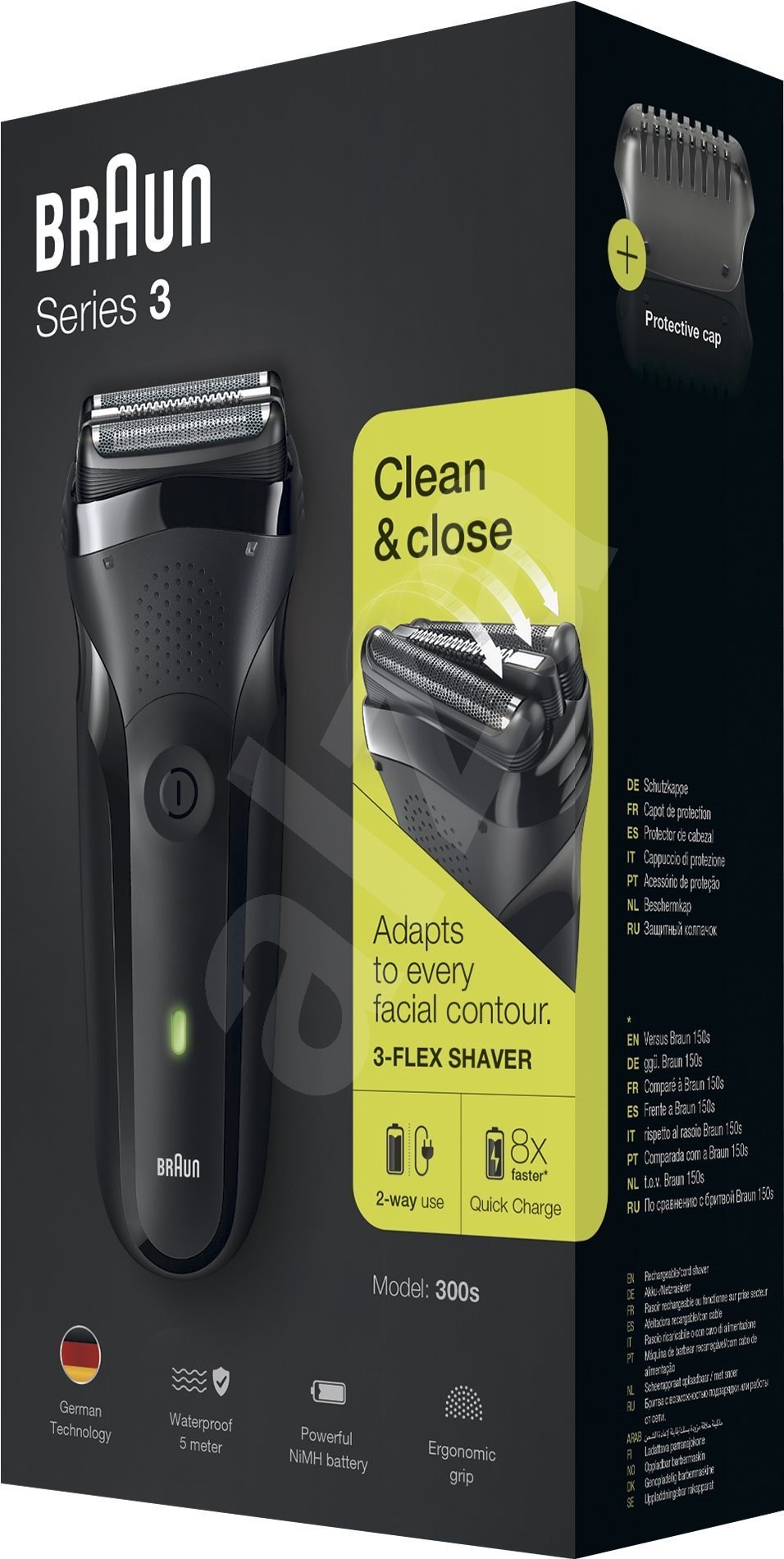 BRAUN Series 3 300s - Holiaci strojček | Alza.sk