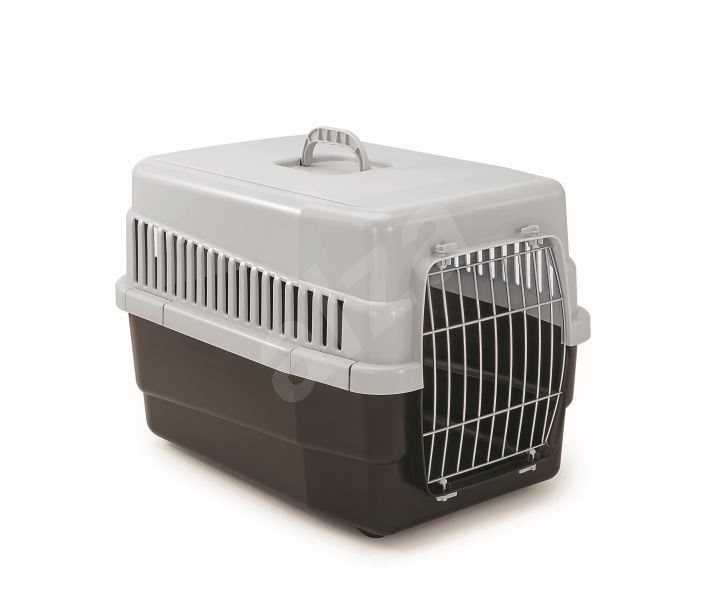 IMAC Prepravka pre psa a mačku plastová – hnedá – D 60 × Š 40 × V 40 cm ...