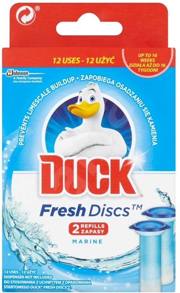 DUCK Fresh Discs duo refil Marine 2x36 ml - WC gél | Alza.sk