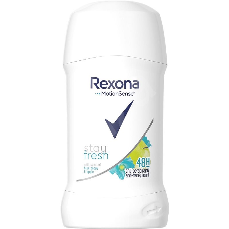 REXONA Blue Poppy & Apple tuhý antiperspirant 40 ml - Dámsky ...