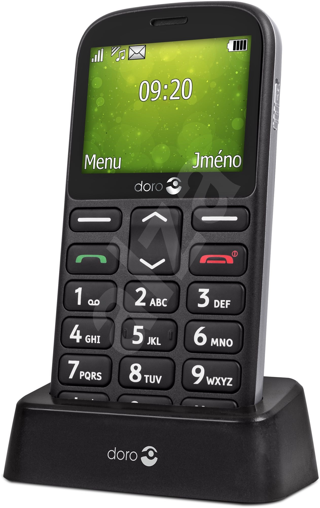 Doro 1360 Dual SIM Black - Mobilný telefón | Alza.sk