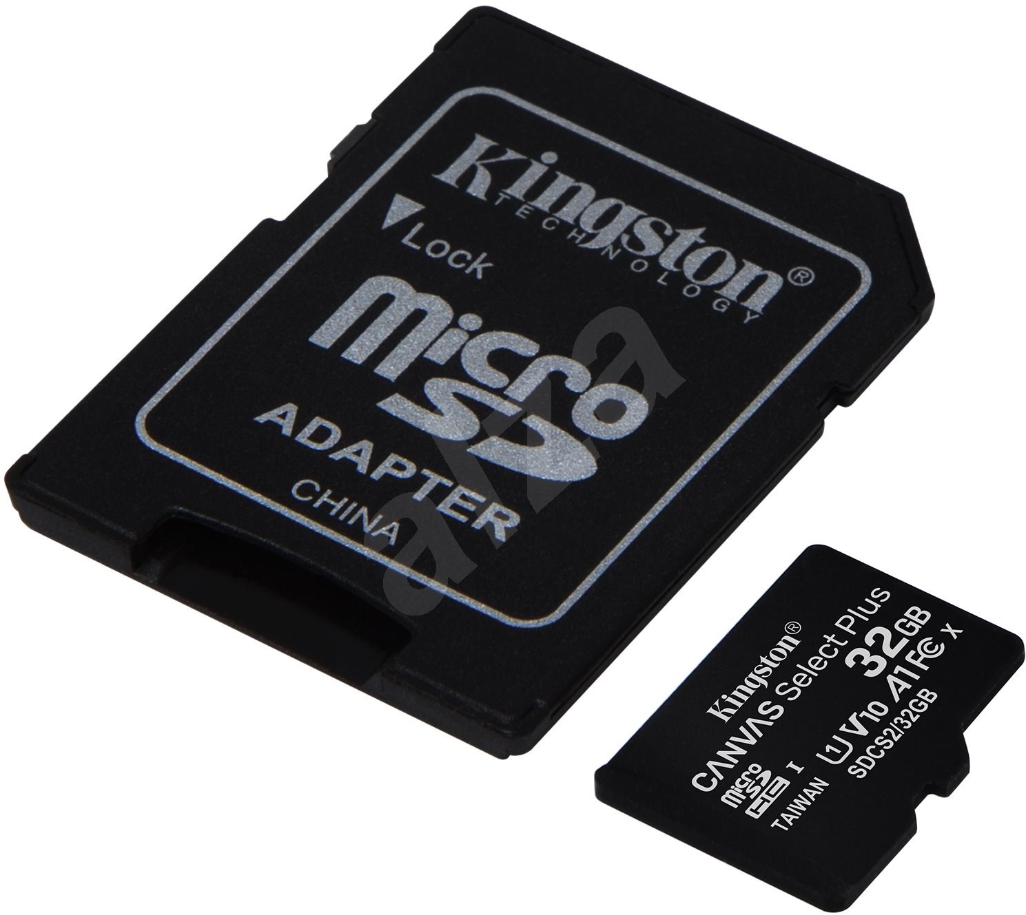 Kingston Canvas Select Plus micro SDHC 32GB Class 10 UHS-I + SD adaptér - Pamäťová karta | Alza.sk