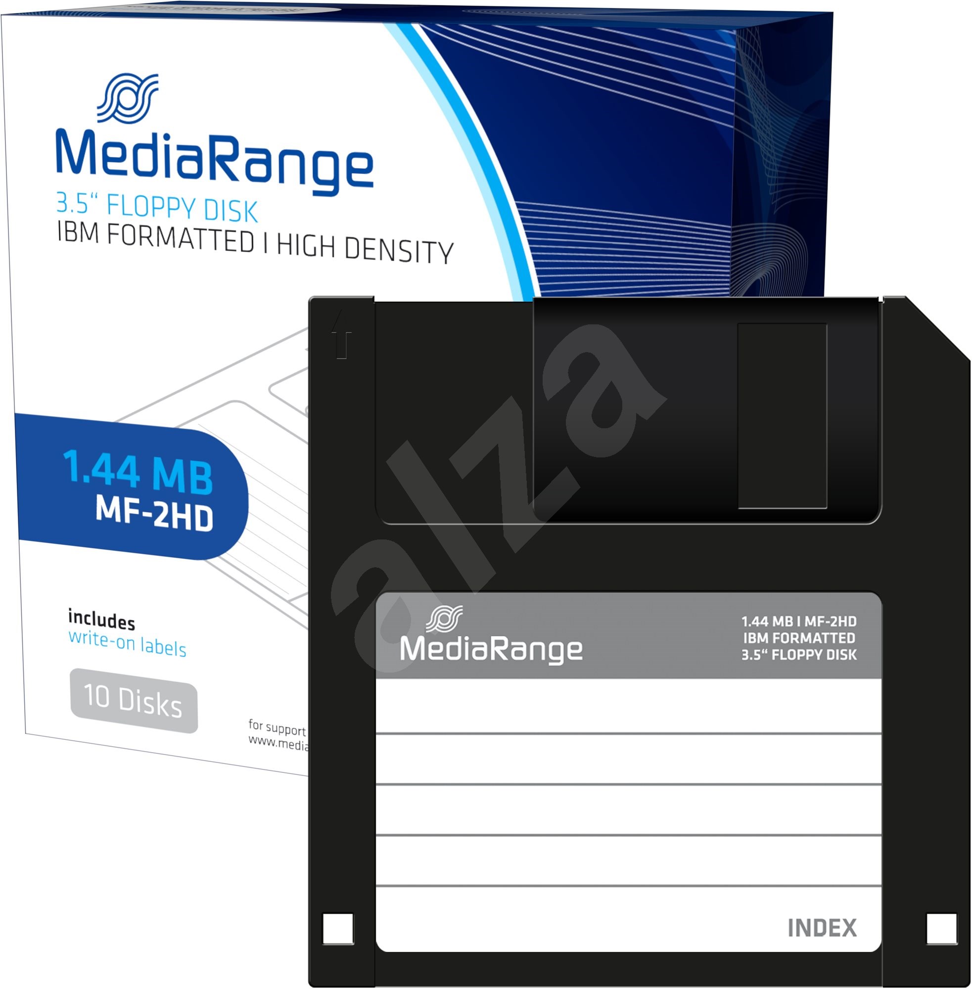 MediaRange 3,5"/1,44 MB, balenie 10 ks, plast. - Disketa | Alza.sk