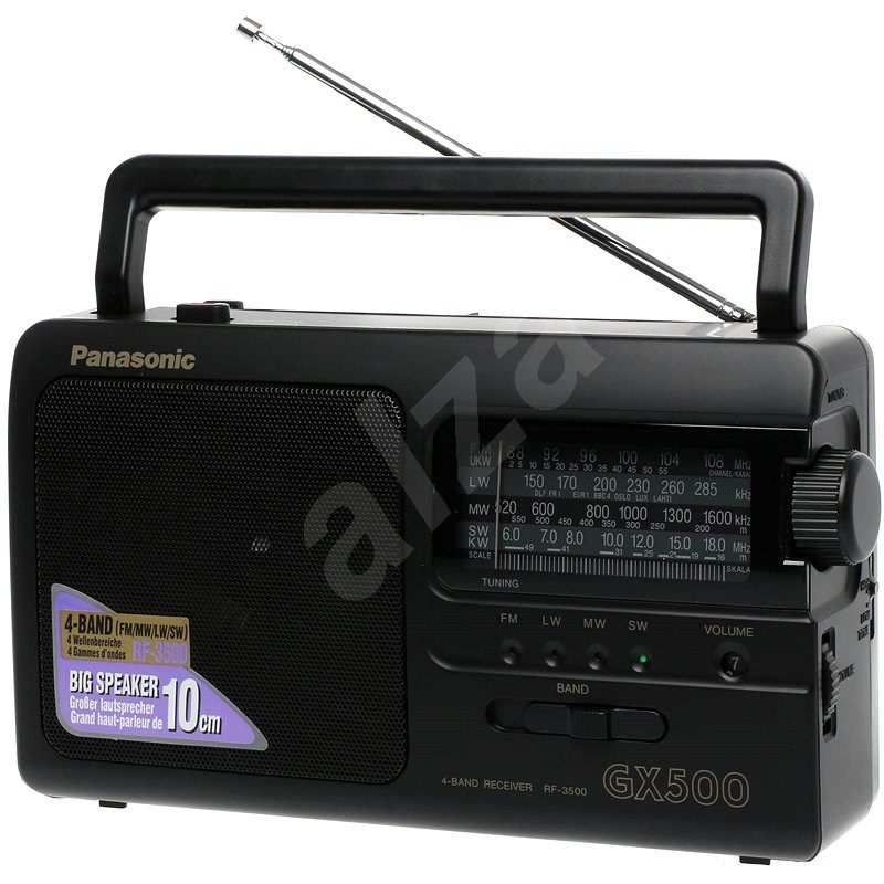 Panasonic RF-3500E9-K čierna - Rádio | Alza.sk