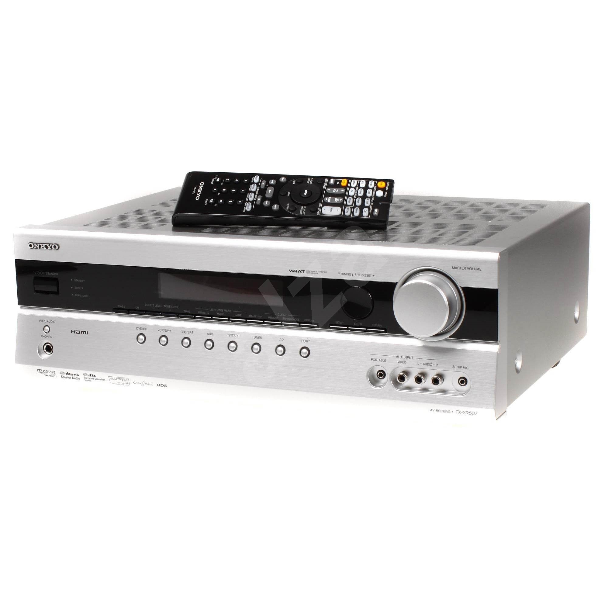 ONKYO TX-SR507 stříbrný - AV receiver | Alza.sk