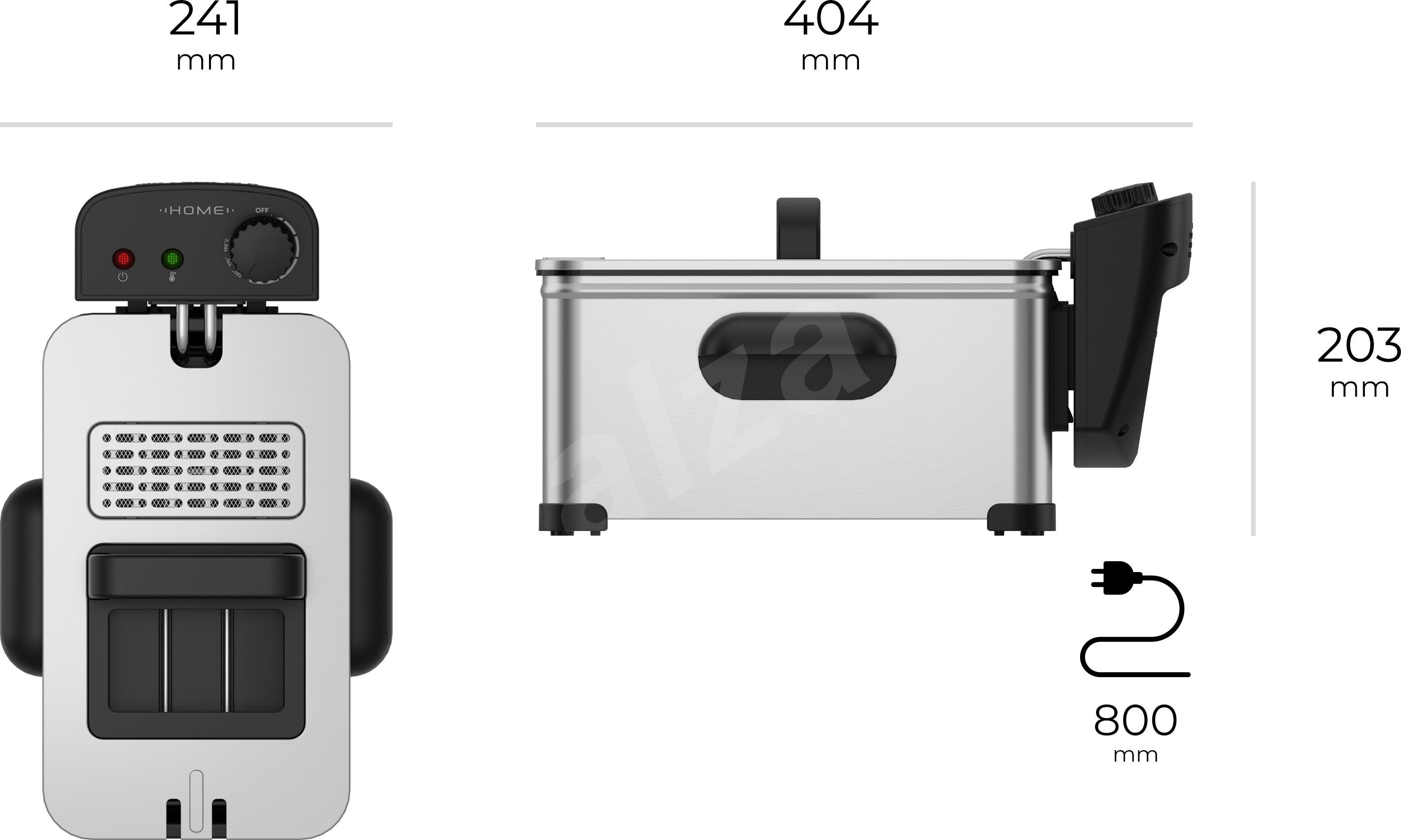 Home DF-B240SU Deep Fry za 41,90 € - Fritéza | Alza.sk