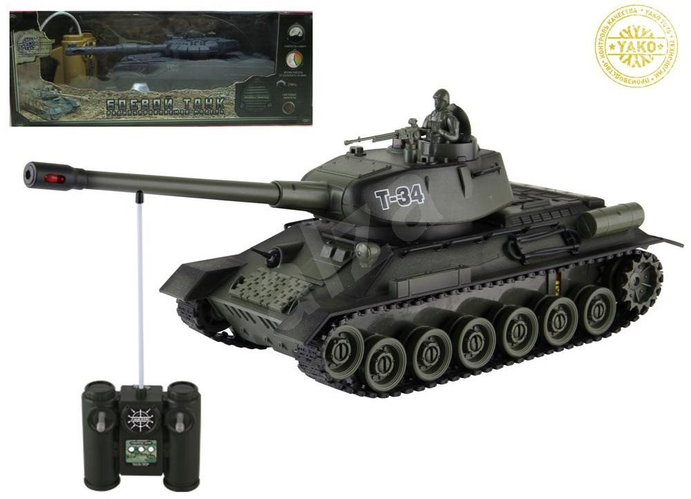 Tank RC T34 1:24 - RC tank na ovládanie | Alza.sk