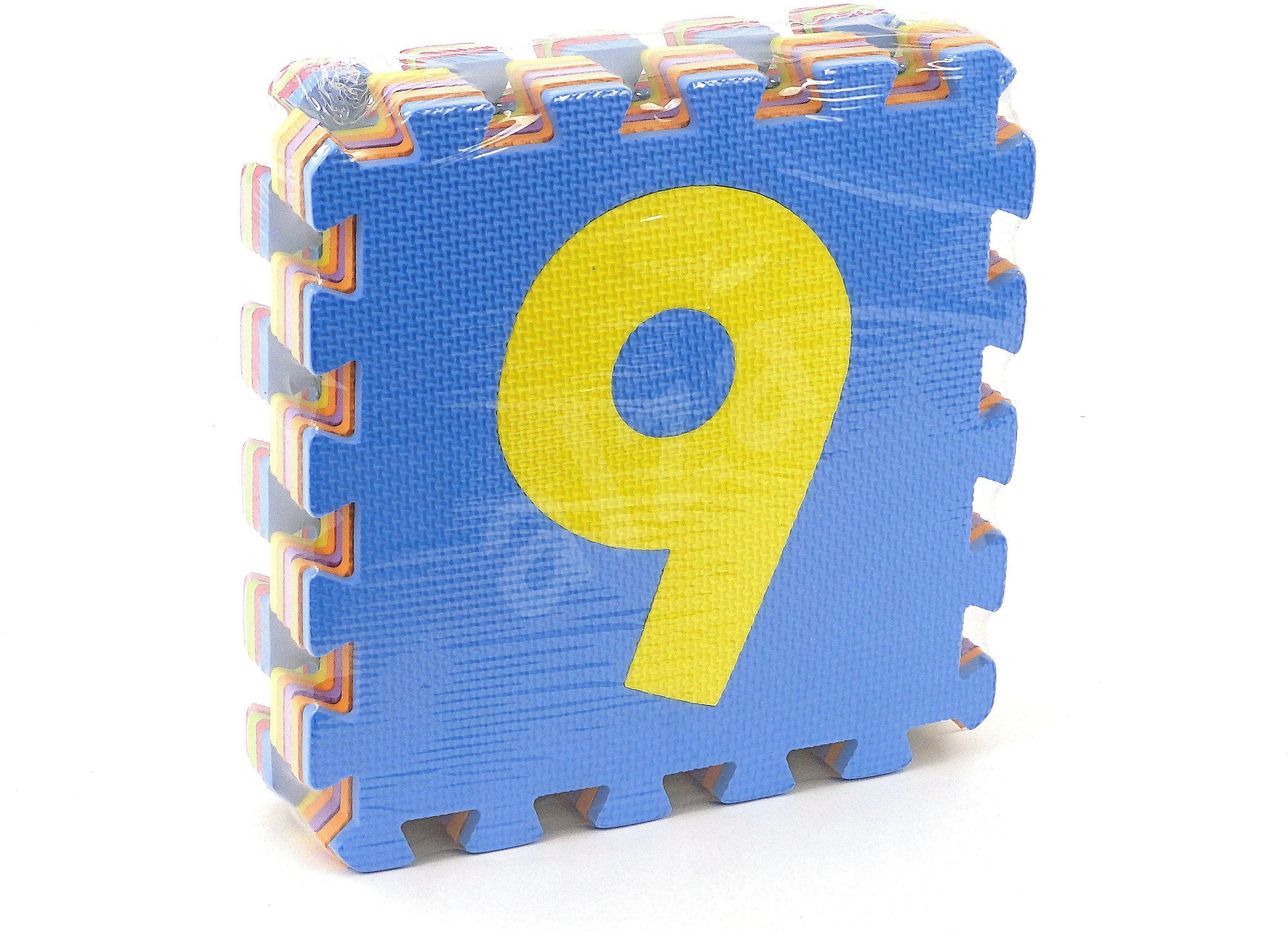 Penová skladačka – čísla na podlahu, 10 dielov - Penové puzzle | Alza.sk