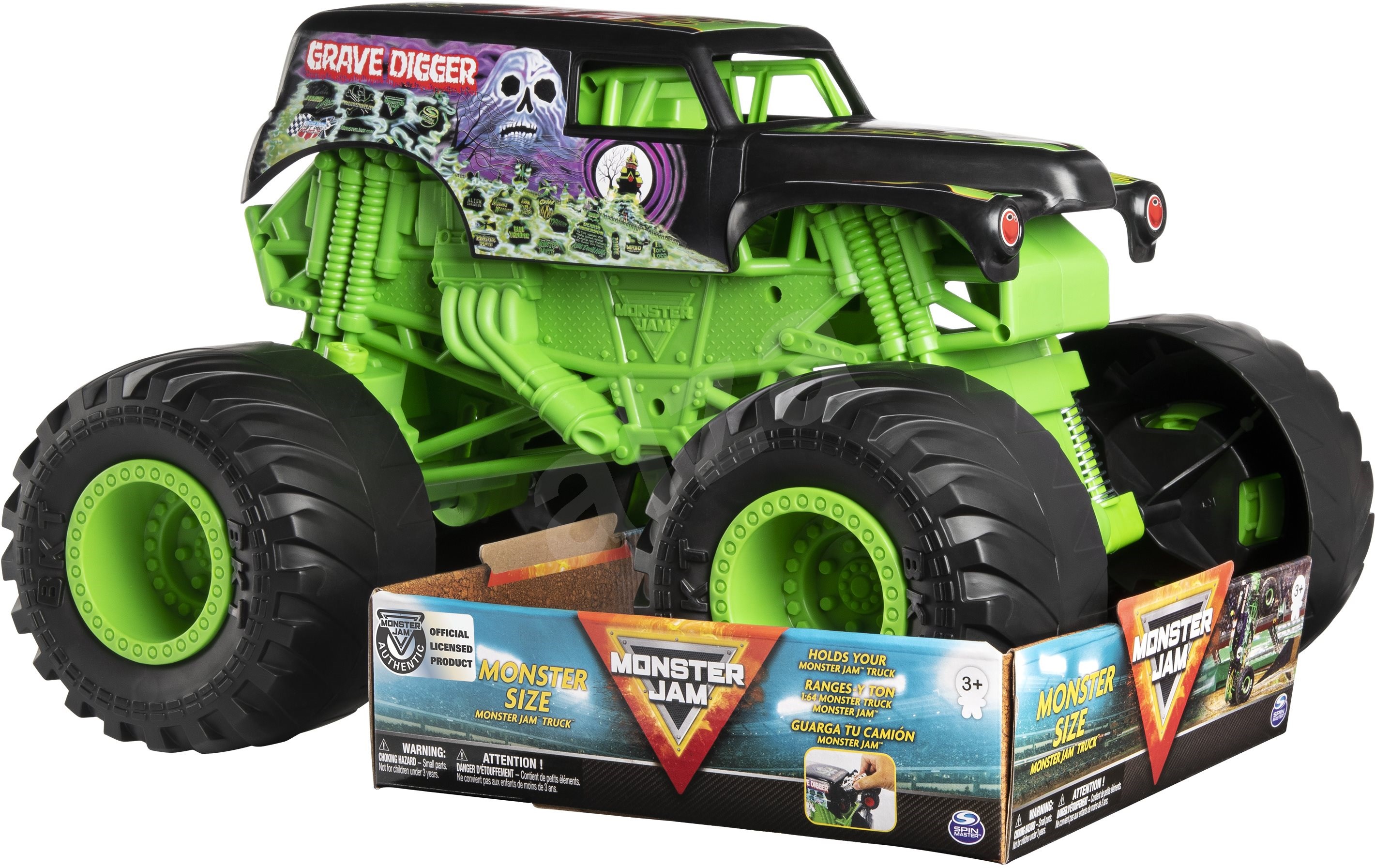 Monster Jam Grave digger model 1 : 10 - Auto | Alza.sk