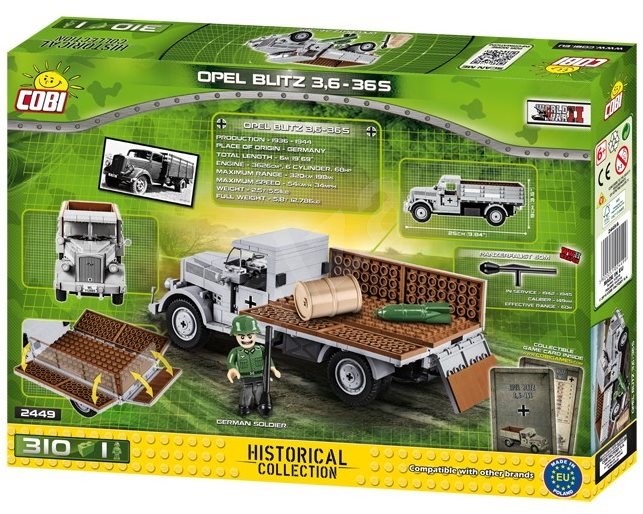 Cobi 2449 Opel Blitz - Stavebnica | Alza.sk