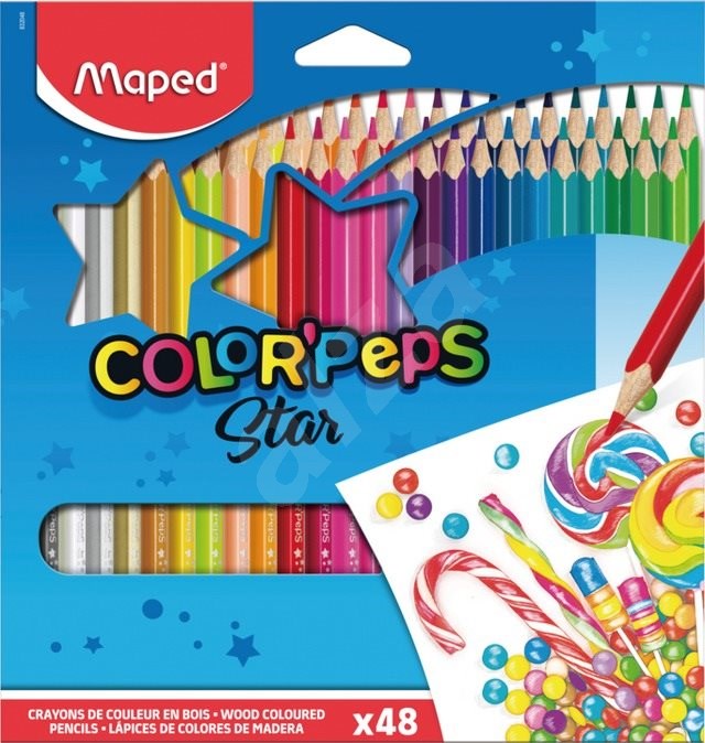 Maped Color Peps, 48 barev - Pastelky | Alza.sk