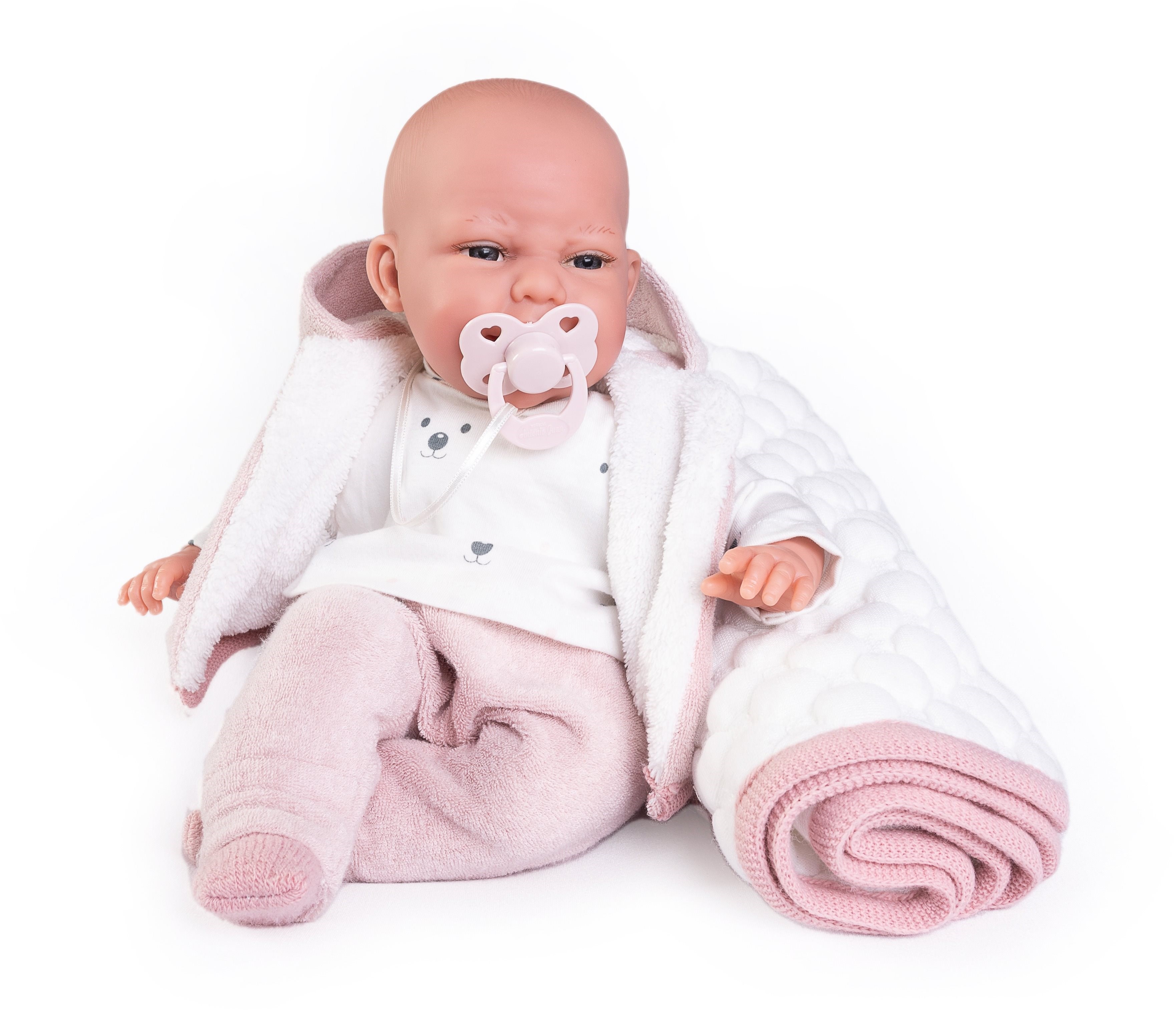 Antonio Juan 70150A Clara – reálna bábika bábätko so zvukmi a mäkkým ...