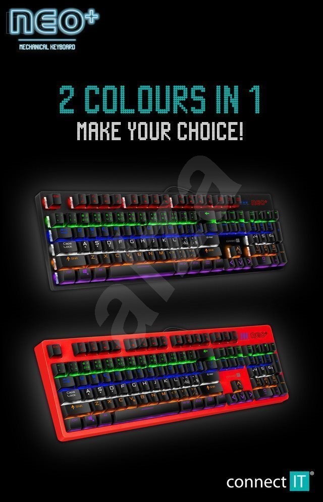 CONNECT IT Neo+ Pro Mechanical Keyboard - Herná klávesnica | Alza.sk