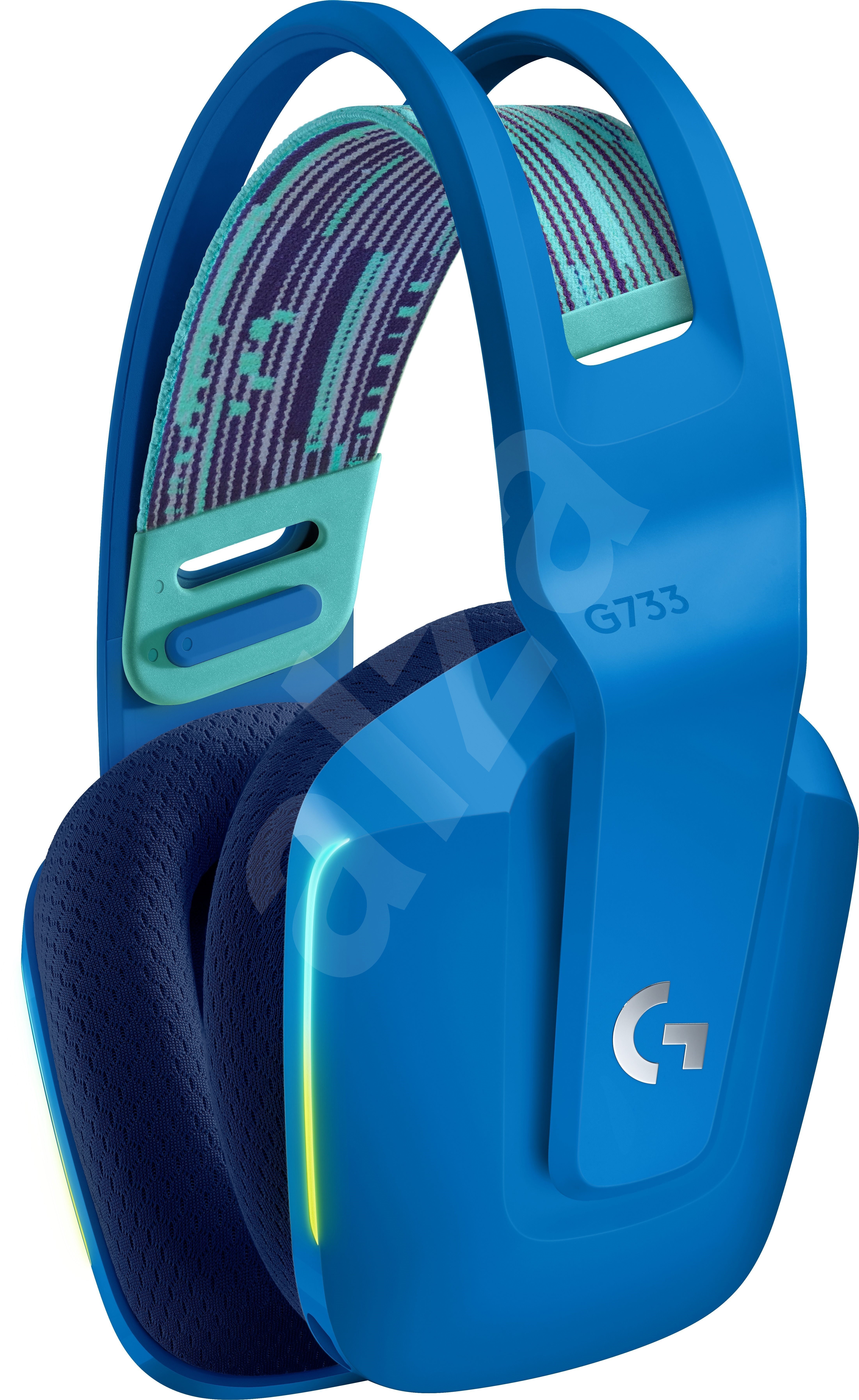 Logitech G733 LIGHTSPEED Wireless RGB Gaming Headset BLUE - Herné ...