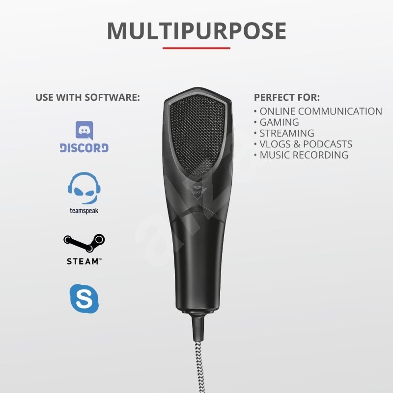 Trust GXT 232 Mantis Streaming Microphone - Mikrofón | Alza.sk